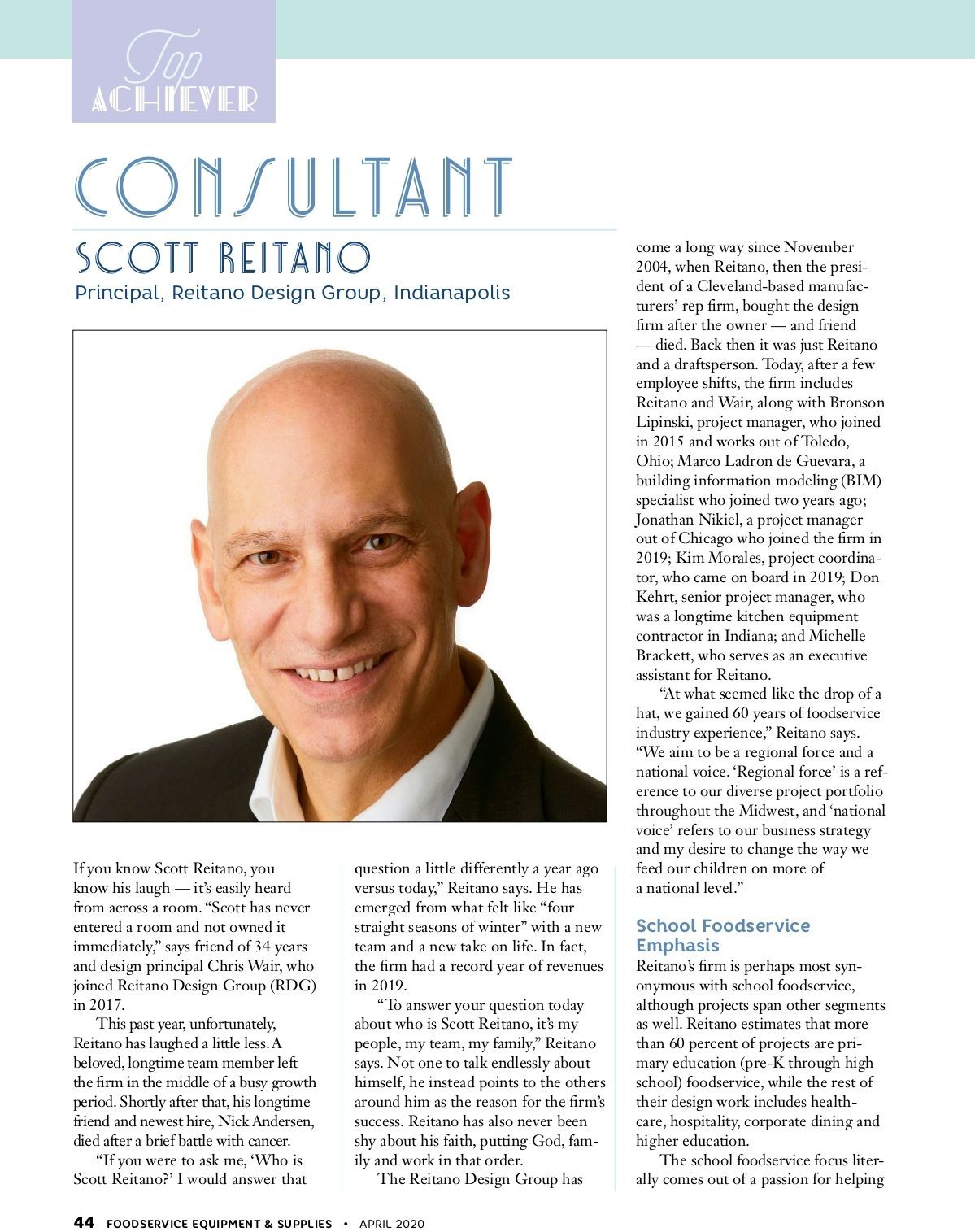 Press and Media Archive - Reitano Design Group